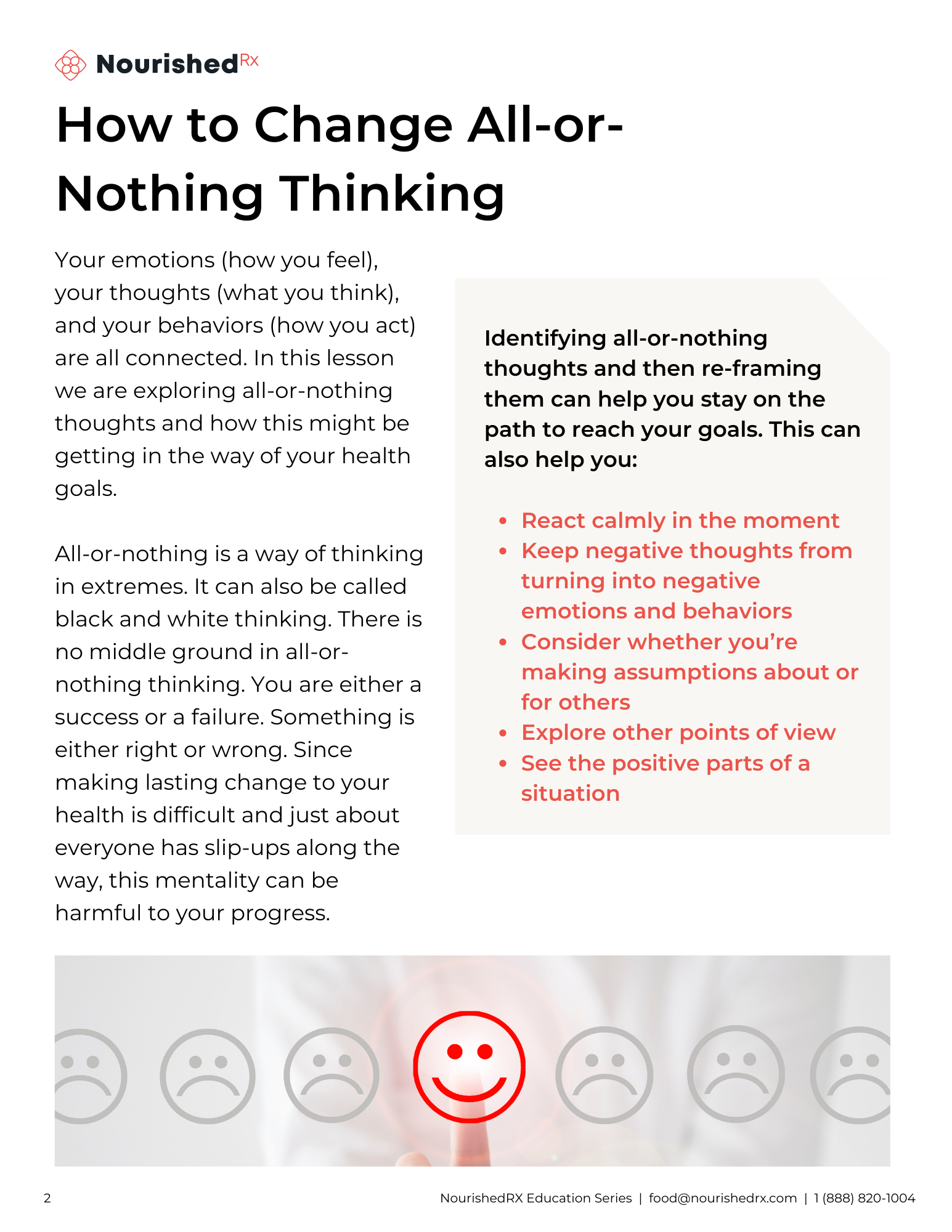 Challenging All-or-Nothing Thinking – NourishedRx